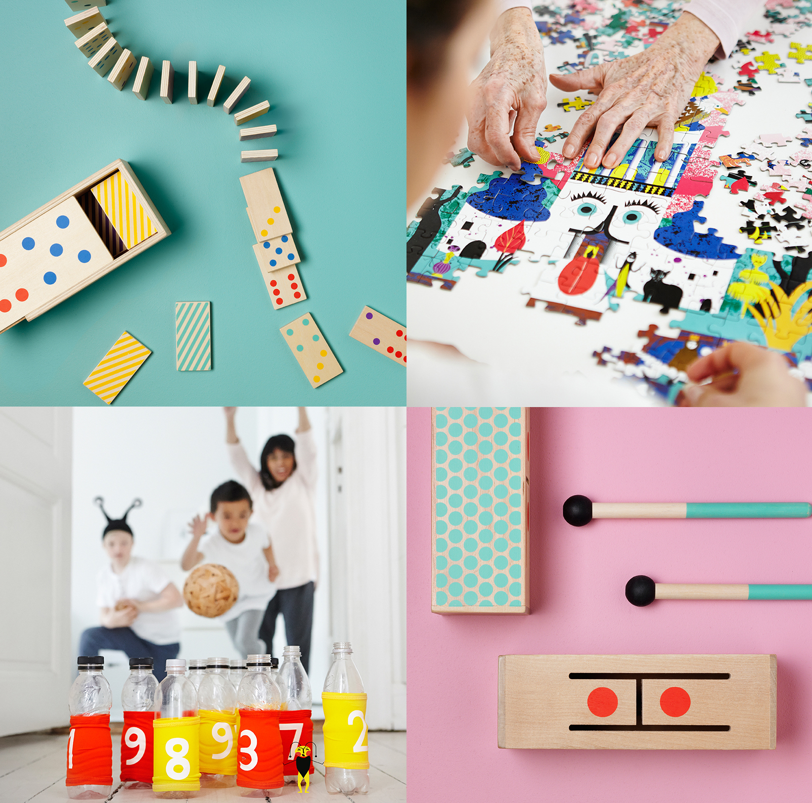 Lattjo Collage – The Bear & The Fox