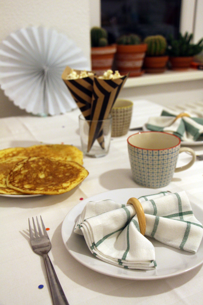 Pancakes & Popcorn Dinner Party – The Bear & The Fox