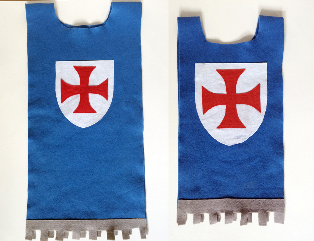 Quick & Easy No-Sew Knight’s Costume – The Bear & The Fox