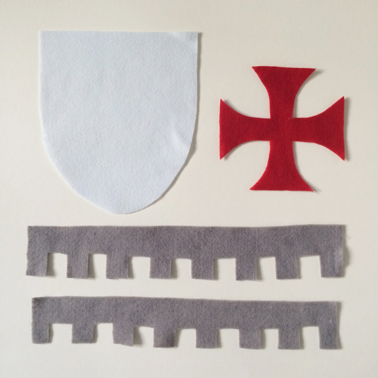Quick & Easy No-Sew Knight’s Costume – The Bear & The Fox