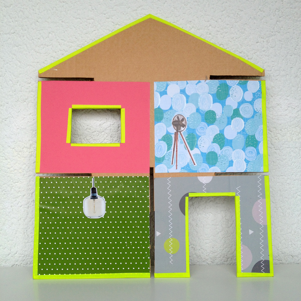 Slotted Cardboard Dinohouse (or Dollhouse) – The Bear & The Fox