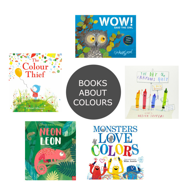 5 Lovely Picture Books About Colours – The Bear & The Fox