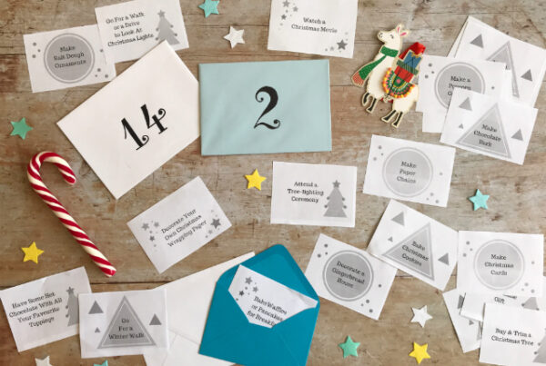 Activity Advent Calendar Tips & Template – The Bear & The Fox