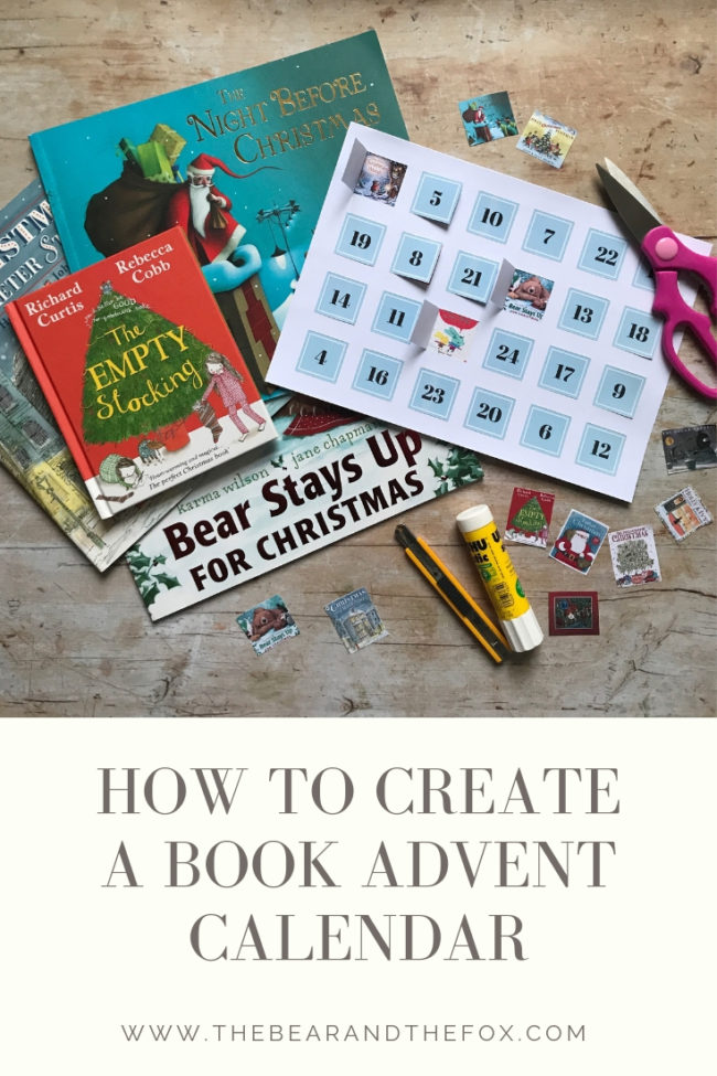How to Create a Book Advent Calendar – The Bear & The Fox