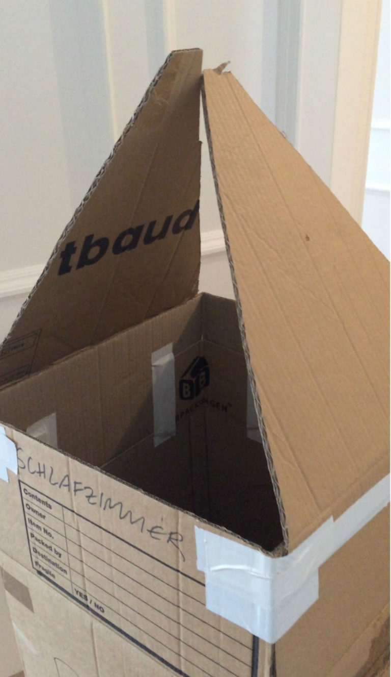 Recycled Cardboard Box Rocket Ship – The Bear & The Fox