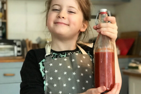 Review: Messy Me Aprons + Ketchup Recipe – The Bear & The Fox