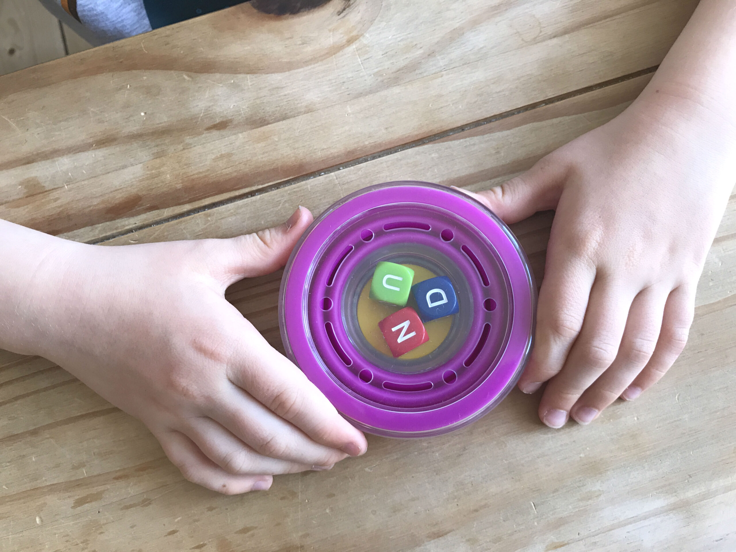 Slam Dice Words letters – The Bear & The Fox