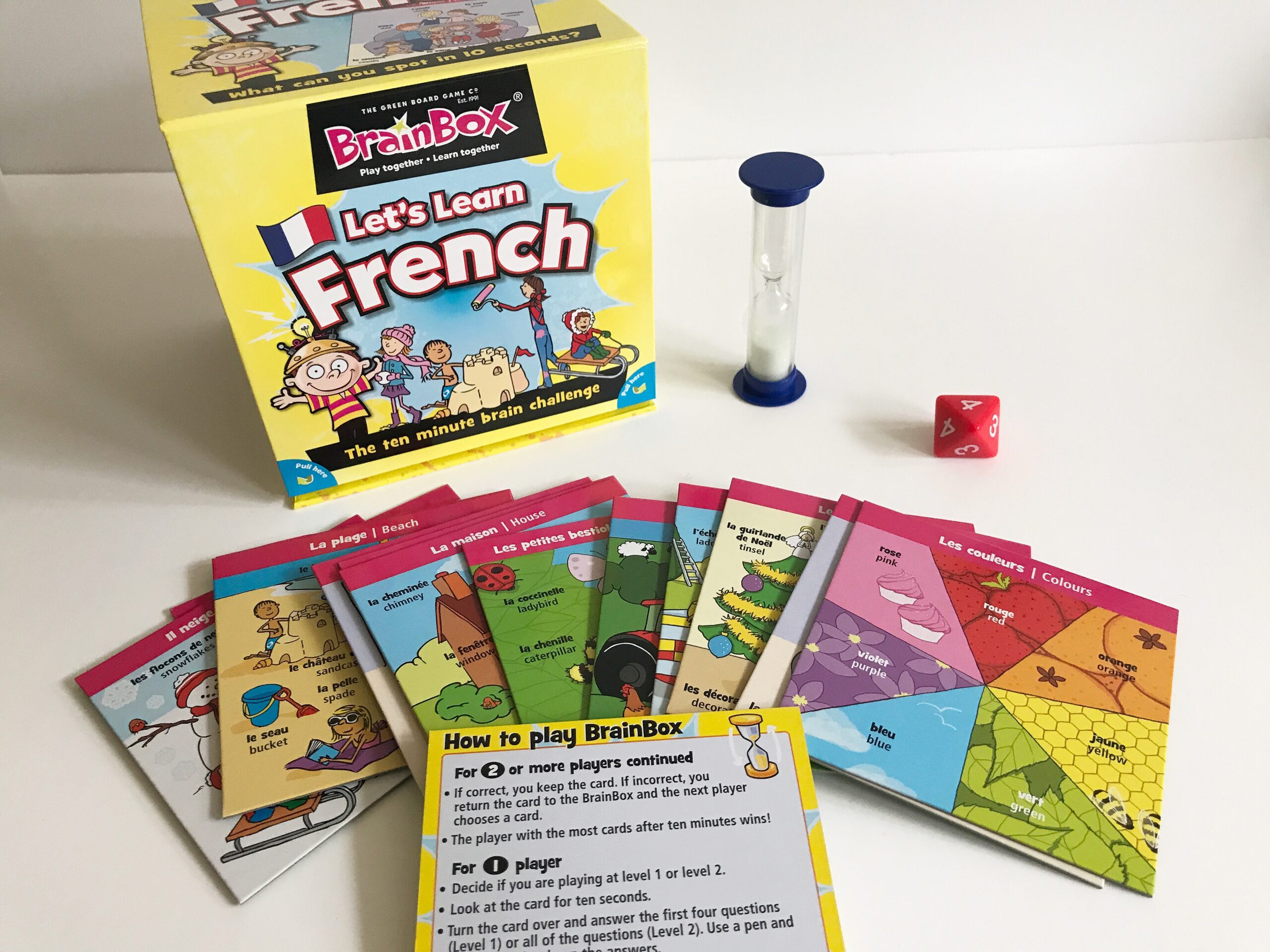 BrainBox French contents – The Bear & The Fox