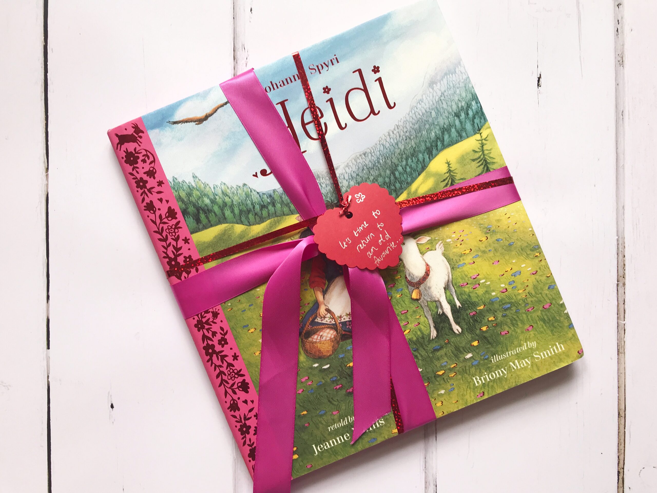 Review Heidi book gift tag – The Bear & The Fox