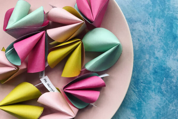 Paper Fortune Cookies – The Bear & The Fox