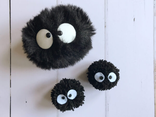 DIY Studio Ghibli Soot Sprites – The Bear & The Fox