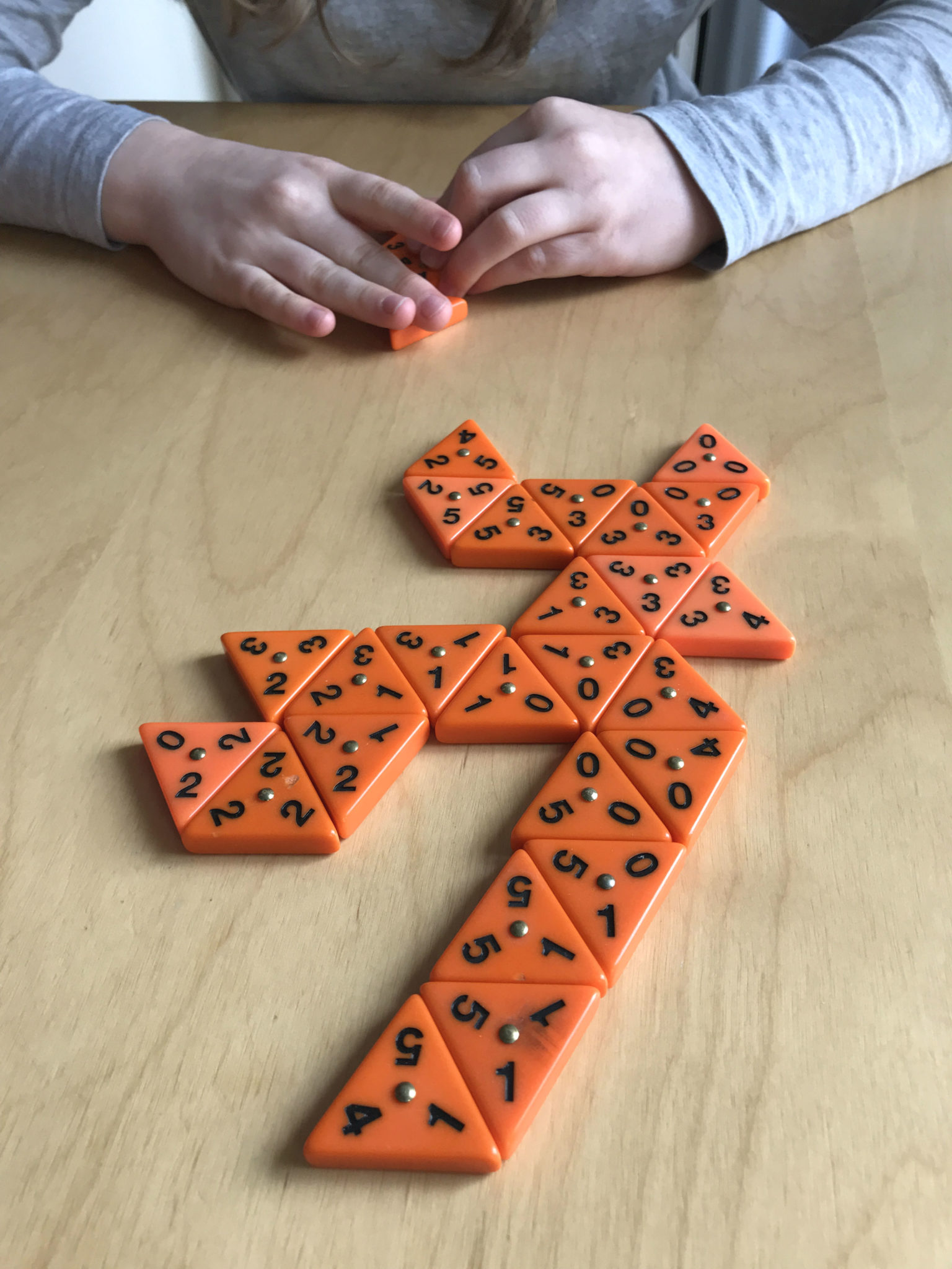 Triominos Game tiles – The Bear & The Fox