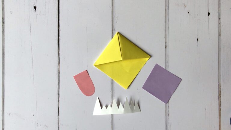 Origami Monster Bookmarks – The Bear & The Fox
