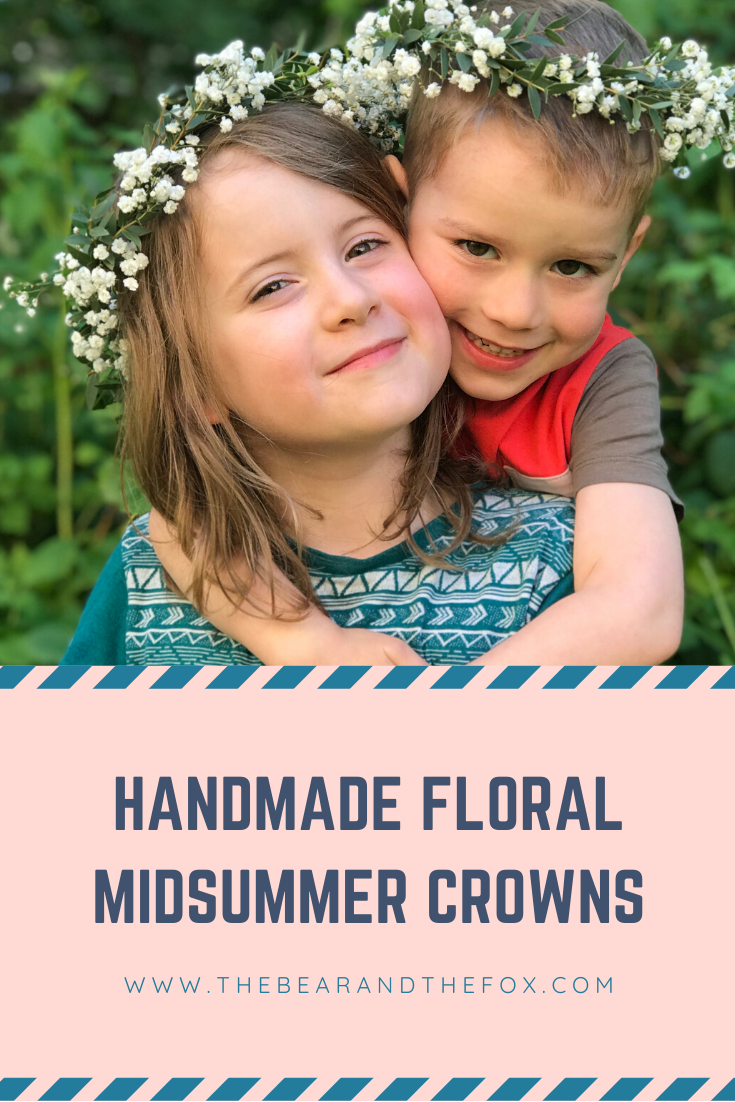 Handmade Floral Midsummer Crowns – The Bear & The Fox