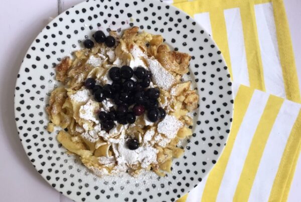 “Kaiserschmarren” – Austrian Shredded Pancakes – The Bear & The Fox