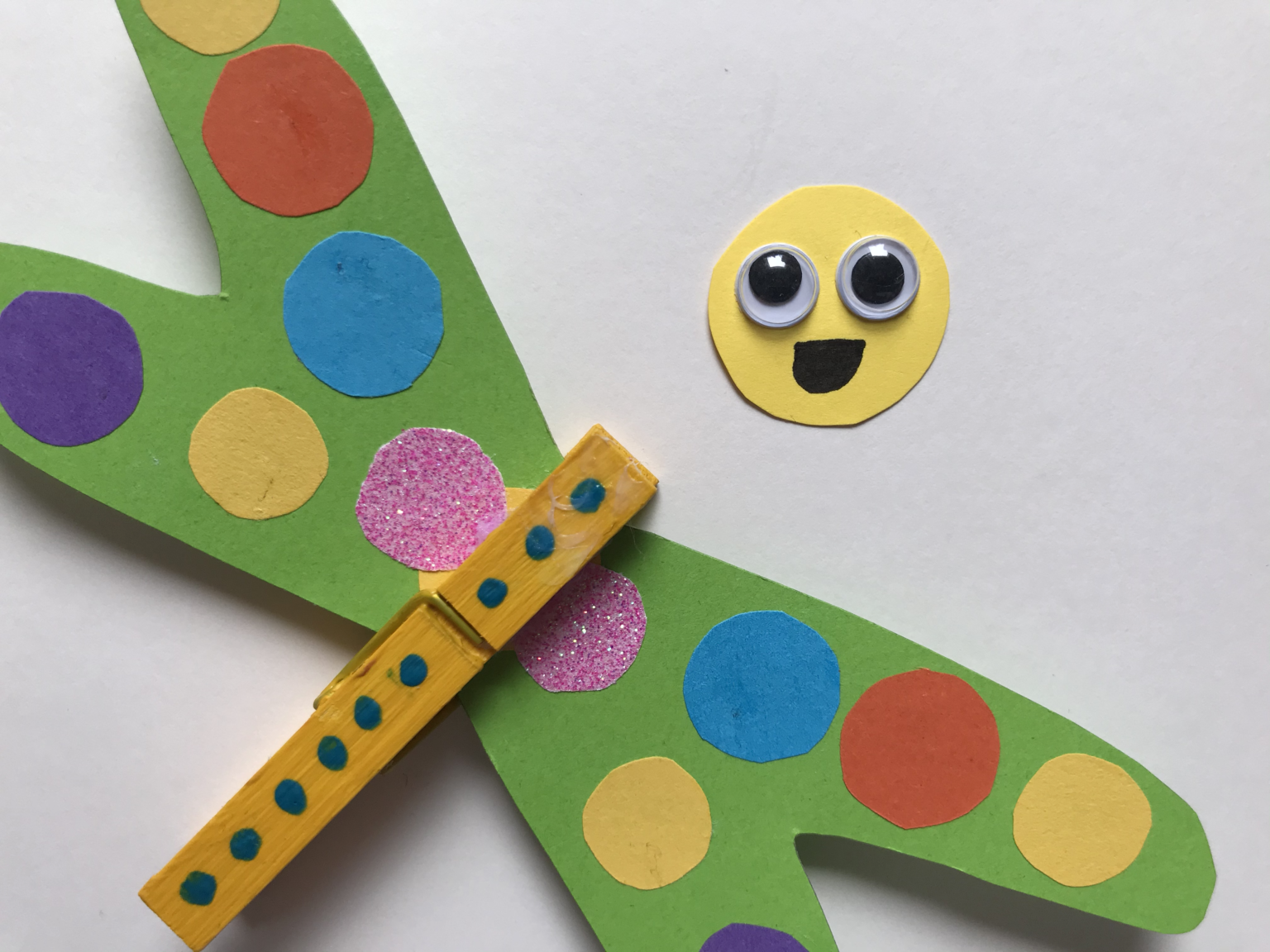 Clothes Peg Dragonfly – The Bear & The Fox