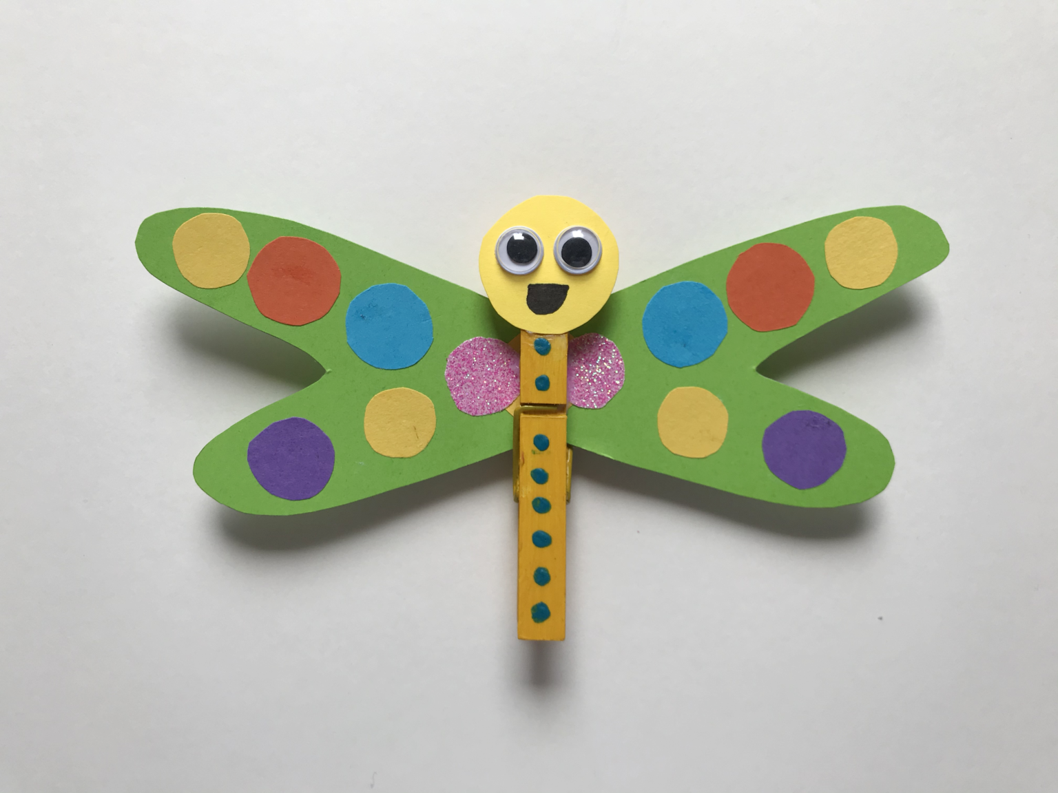Clothes Peg Dragonfly – The Bear & The Fox