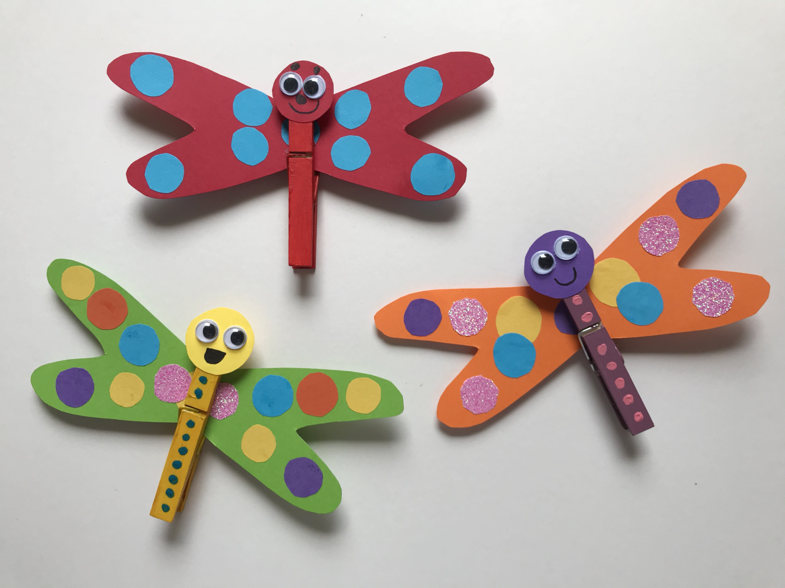 Clothes Peg Dragonfly – The Bear & The Fox