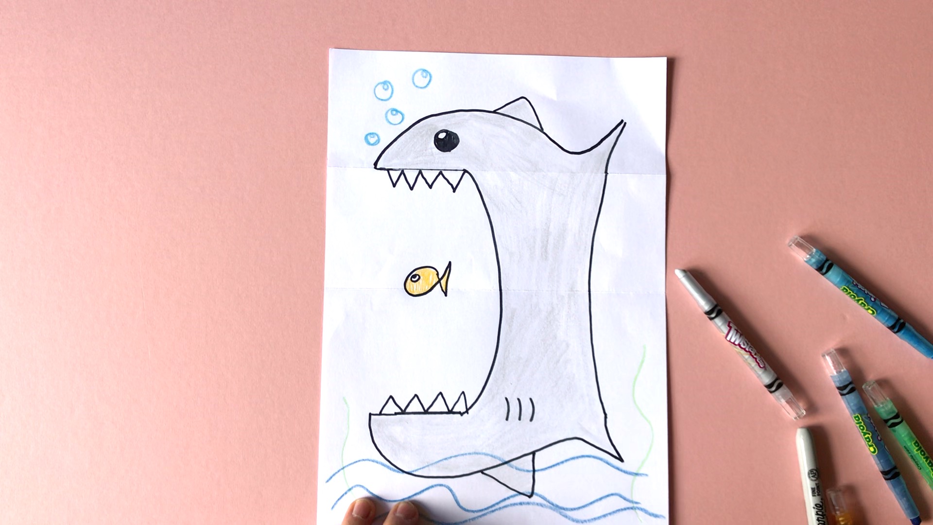 Surprise Drawing Activity – The Bear & The Fox