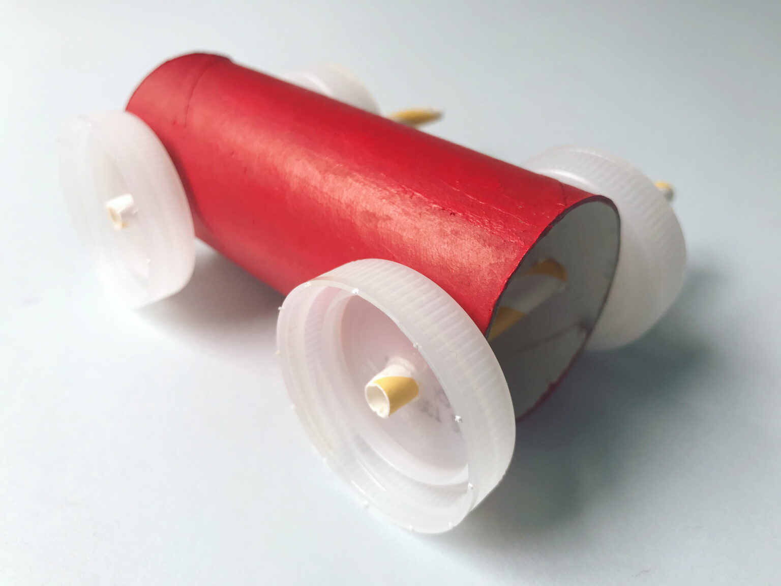 Recycled Toilet Roll Cars – The Bear & The Fox