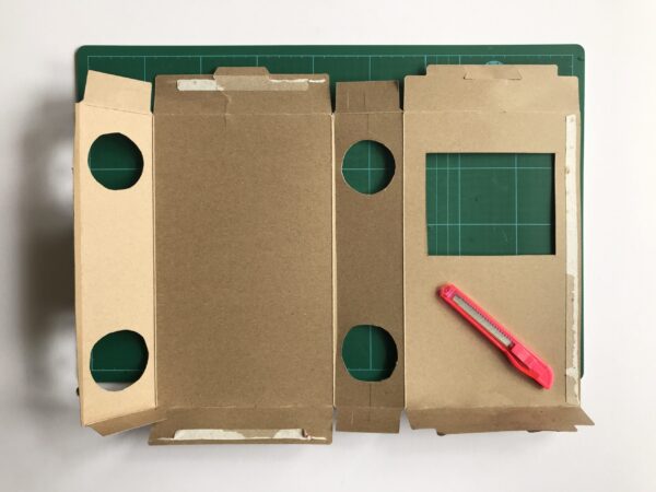 DIY Cardboard Box TV – The Bear & The Fox
