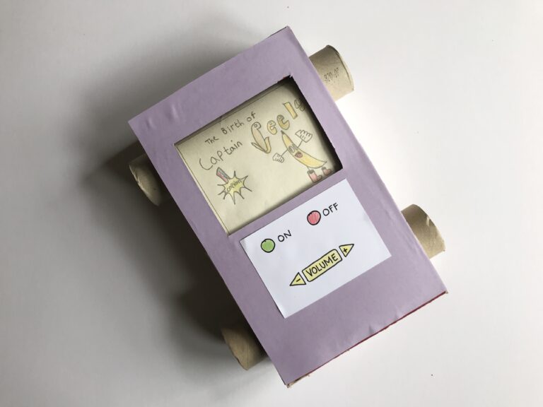 DIY Cardboard Box TV – The Bear & The Fox