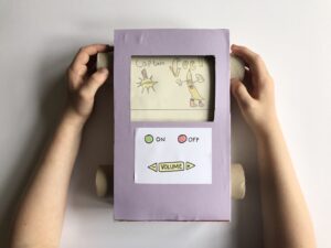 DIY Cardboard Box TV – The Bear & The Fox