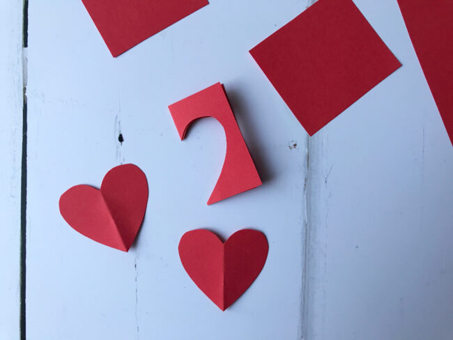 Heart Character Valentines Day Card – The Bear & The Fox