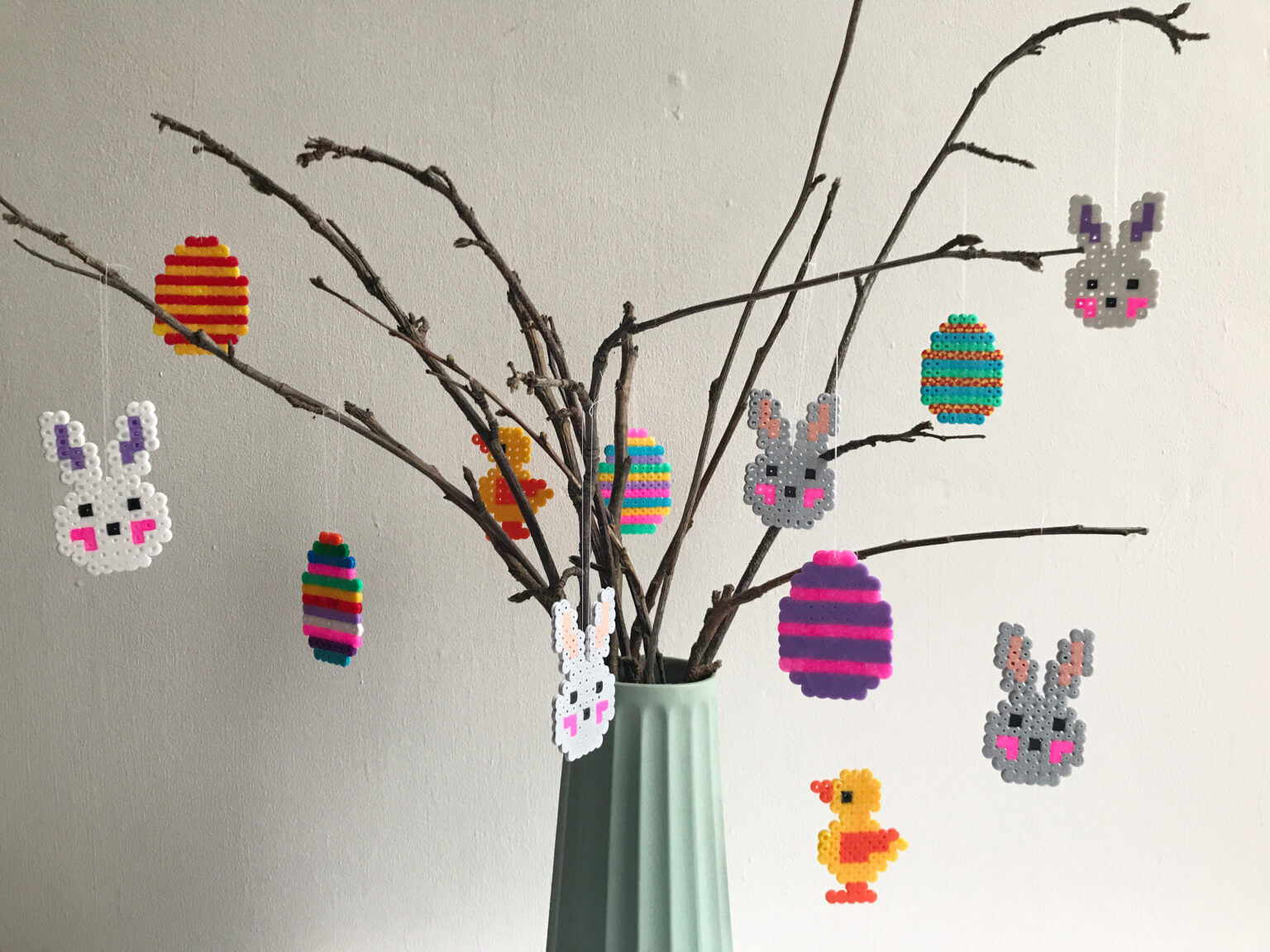 Easter Fun with Hama Beads – The Bear & The Fox