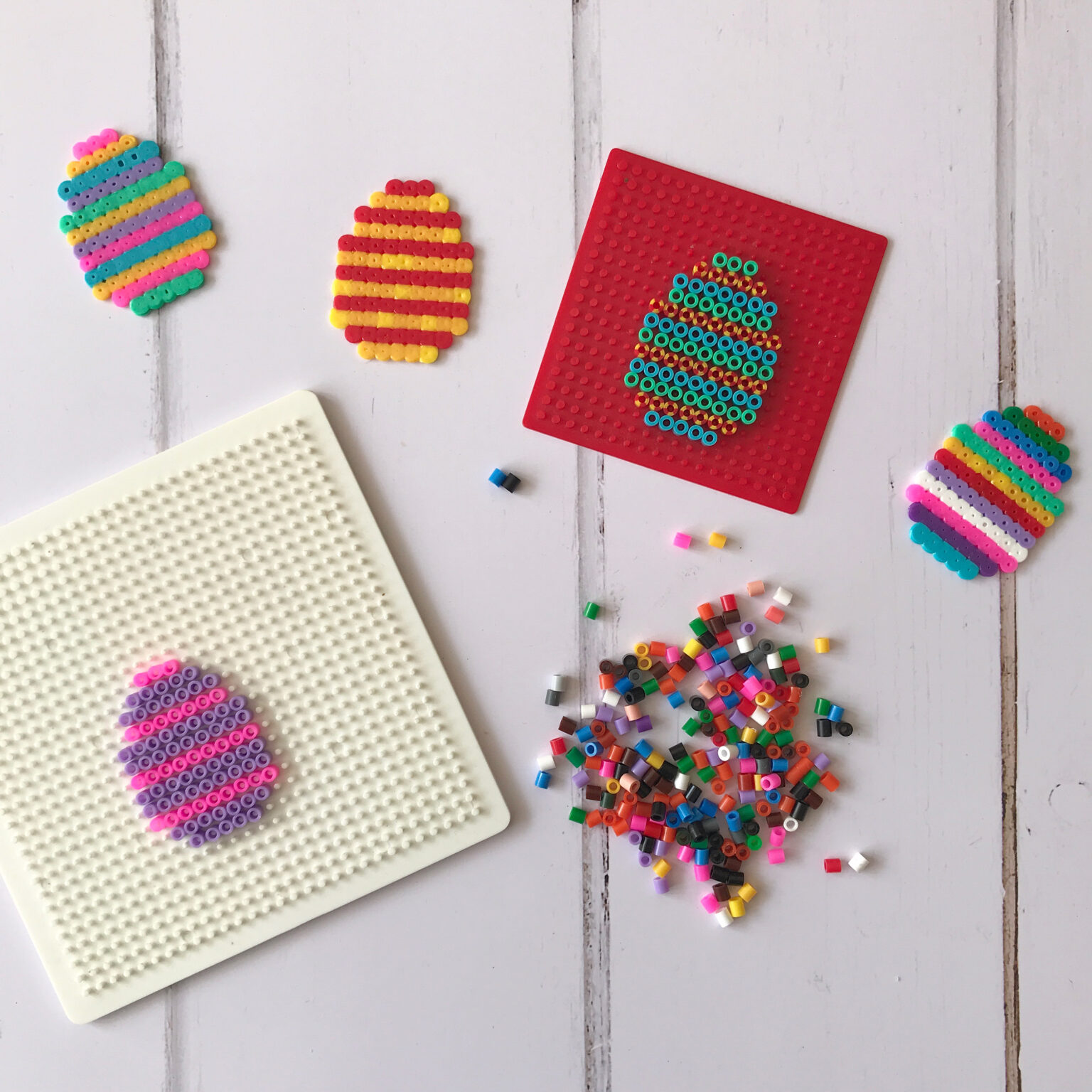 Easter Fun with Hama Beads – The Bear & The Fox