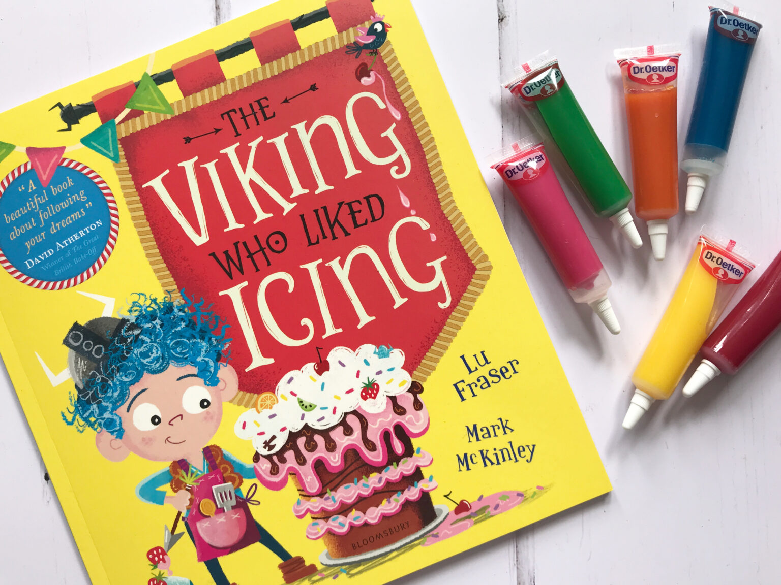 Book Tour: The Viking Who Liked Icing – The Bear & The Fox