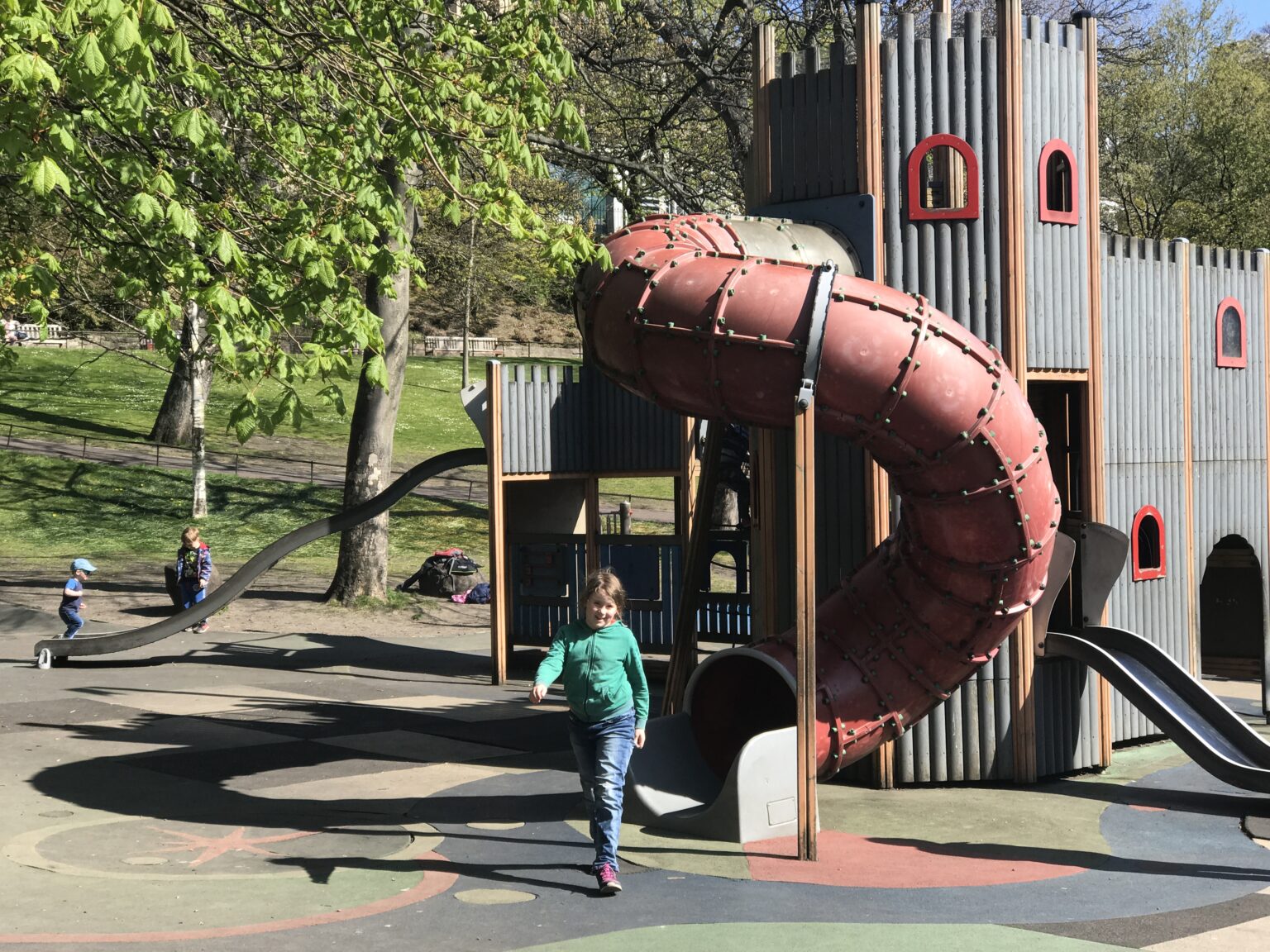 {Edinburgh} Princes Street Gardens Playground – The Bear & The Fox