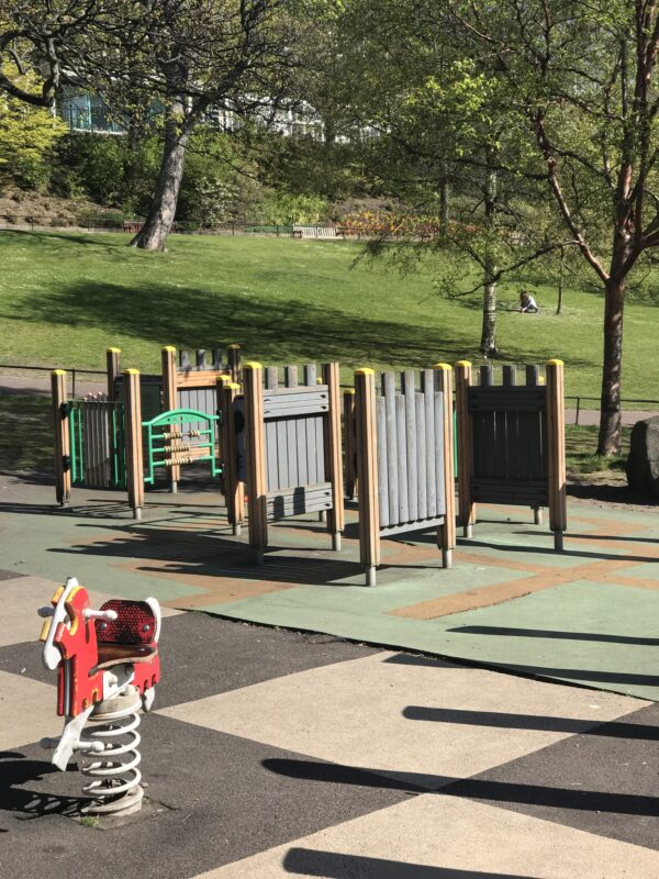 {Edinburgh} Princes Street Gardens Playground – The Bear & The Fox