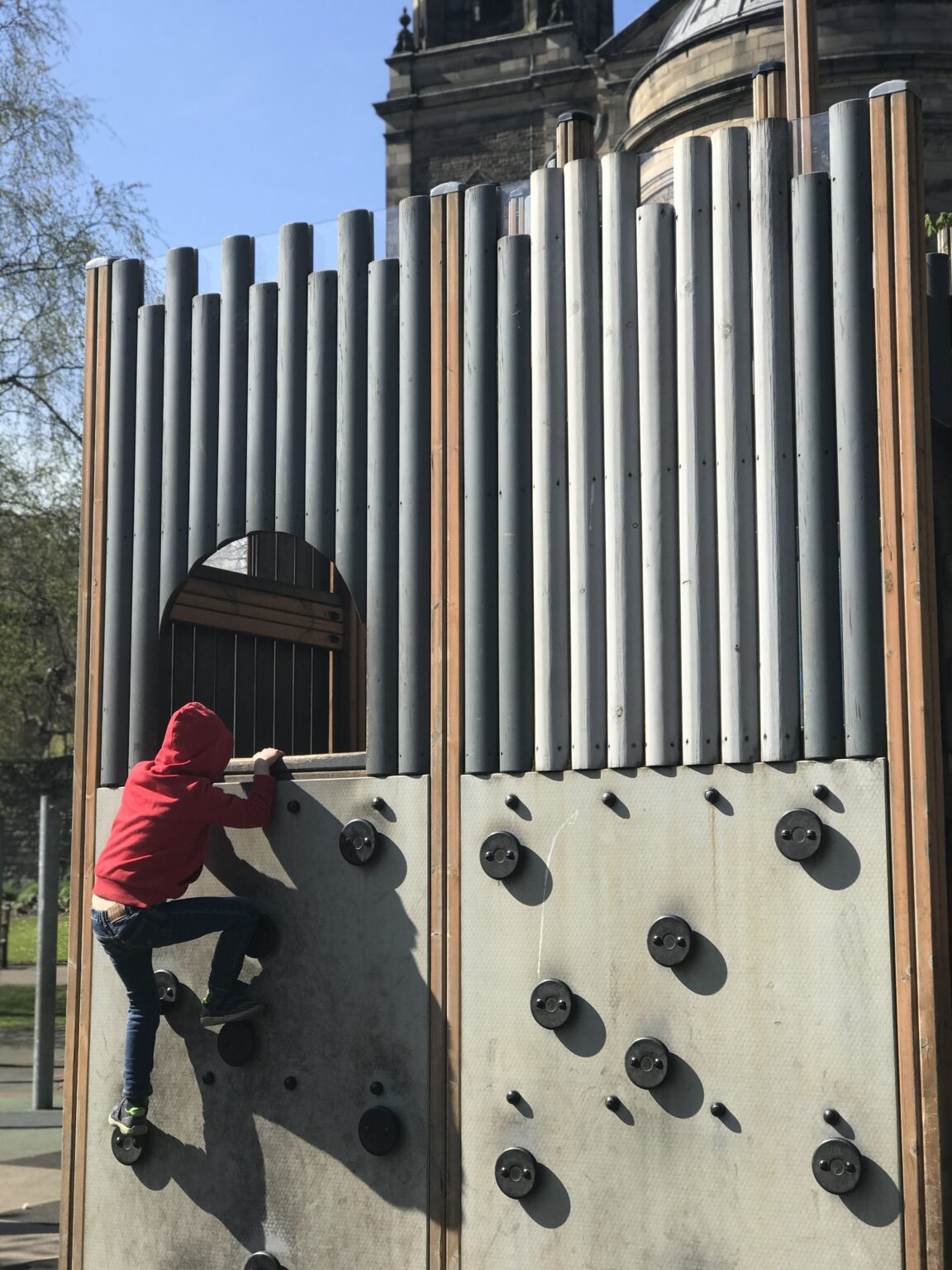 {Edinburgh} Princes Street Gardens Playground – The Bear & The Fox