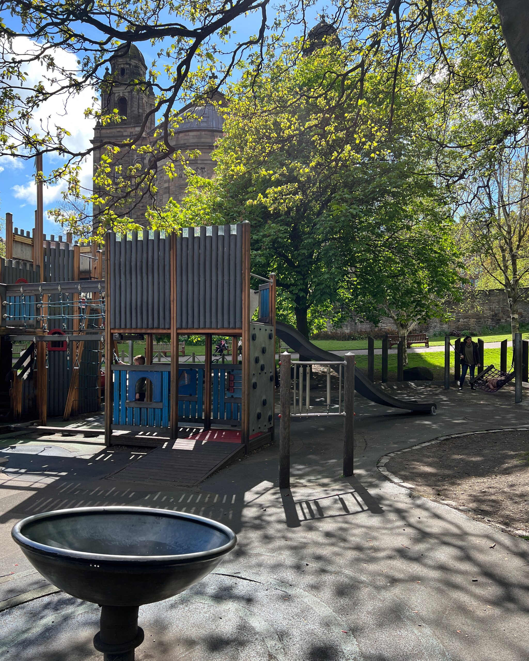 {Edinburgh} Princes Street Gardens Playground – The Bear & The Fox