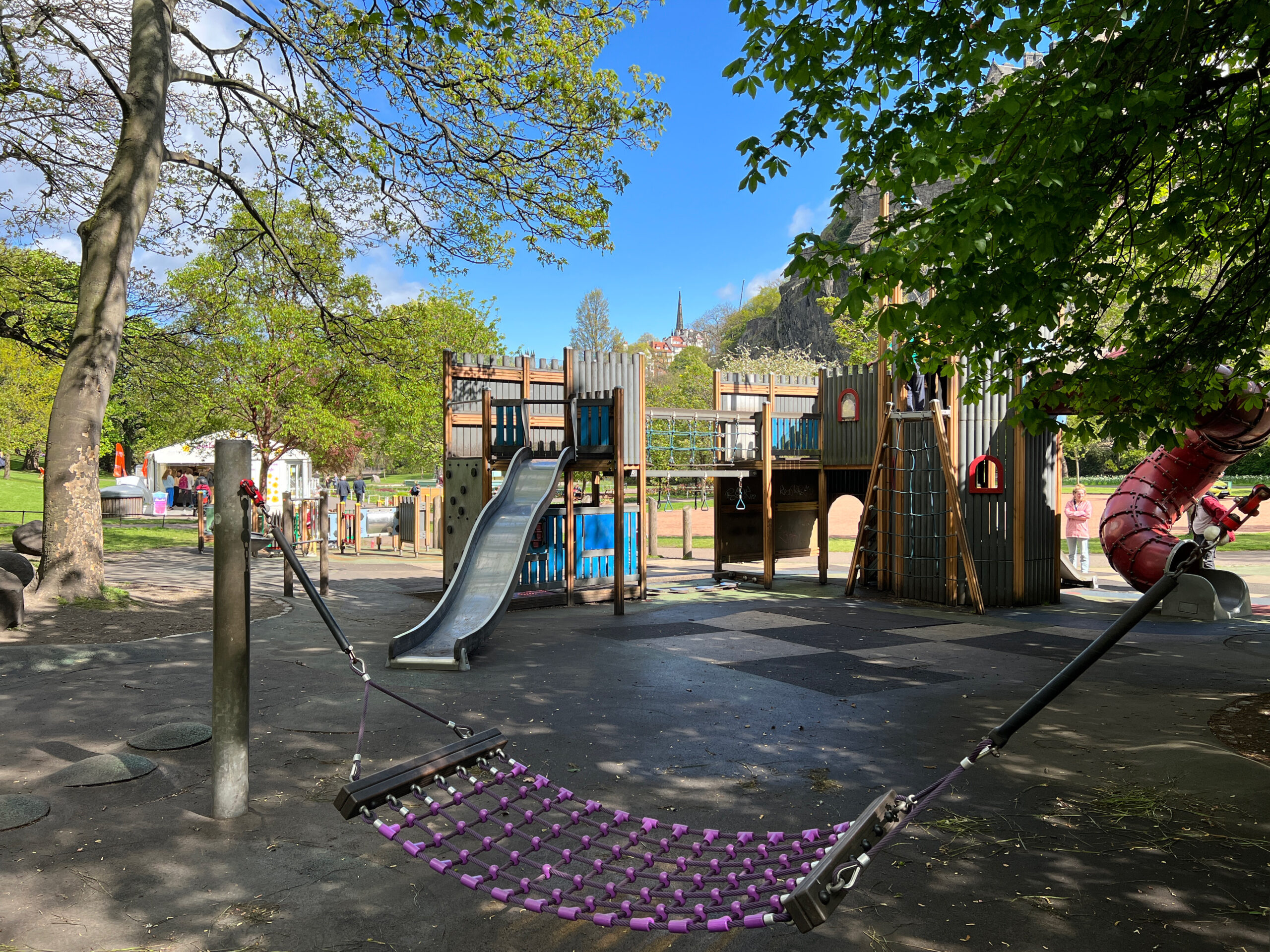 {Edinburgh} Princes Street Gardens Playground – The Bear & The Fox