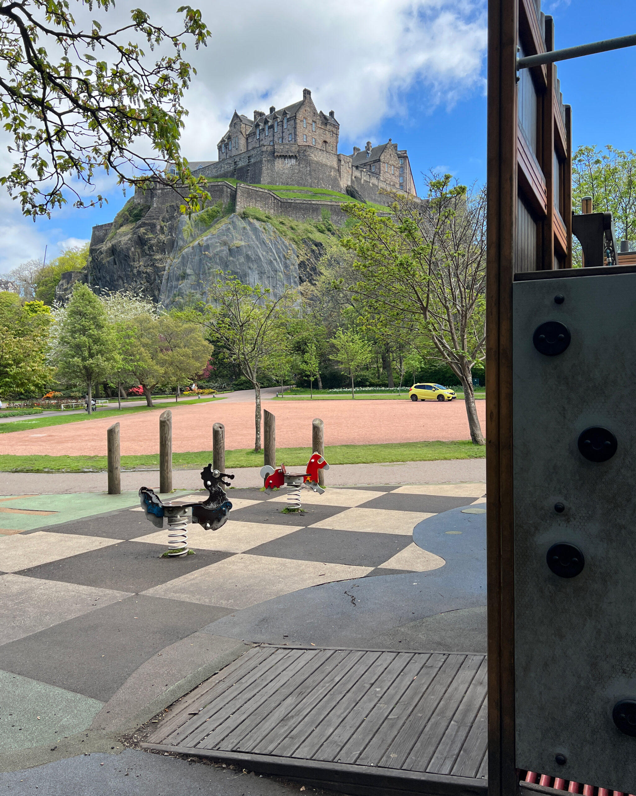 {Edinburgh} Princes Street Gardens Playground – The Bear & The Fox