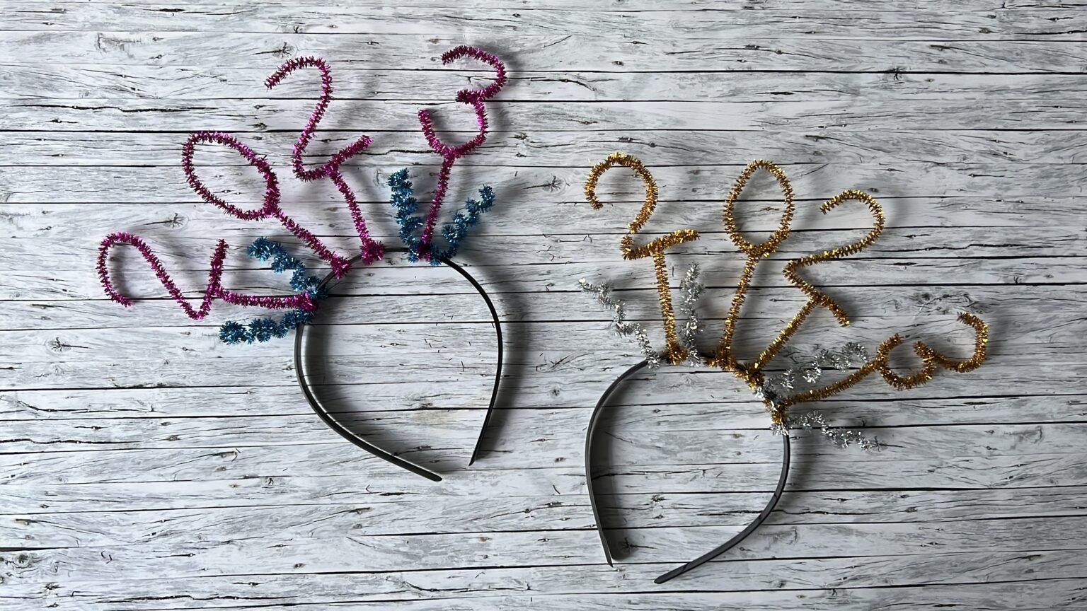 DIY New Year’s Eve Party Hats – The Bear & The Fox