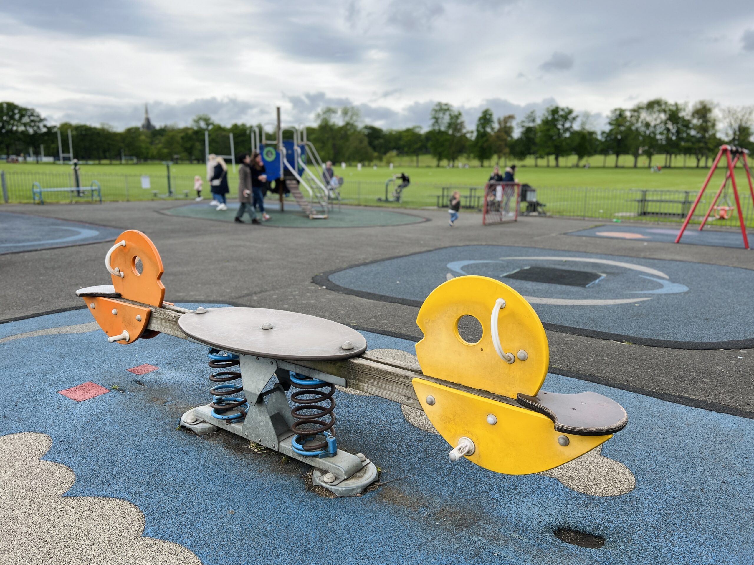 {Edinburgh} Inverleith Park Playground – The Bear & The Fox