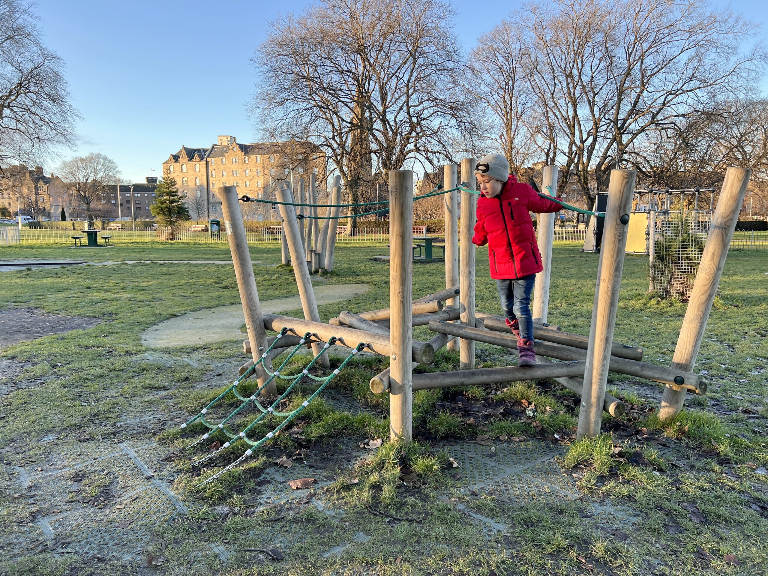 {Edinburgh} Leith Links Play Park – The Bear & The Fox