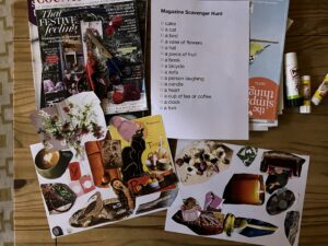 Magazine Scavenger Hunt – The Bear & The Fox