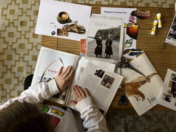 Magazine Scavenger Hunt – The Bear & The Fox